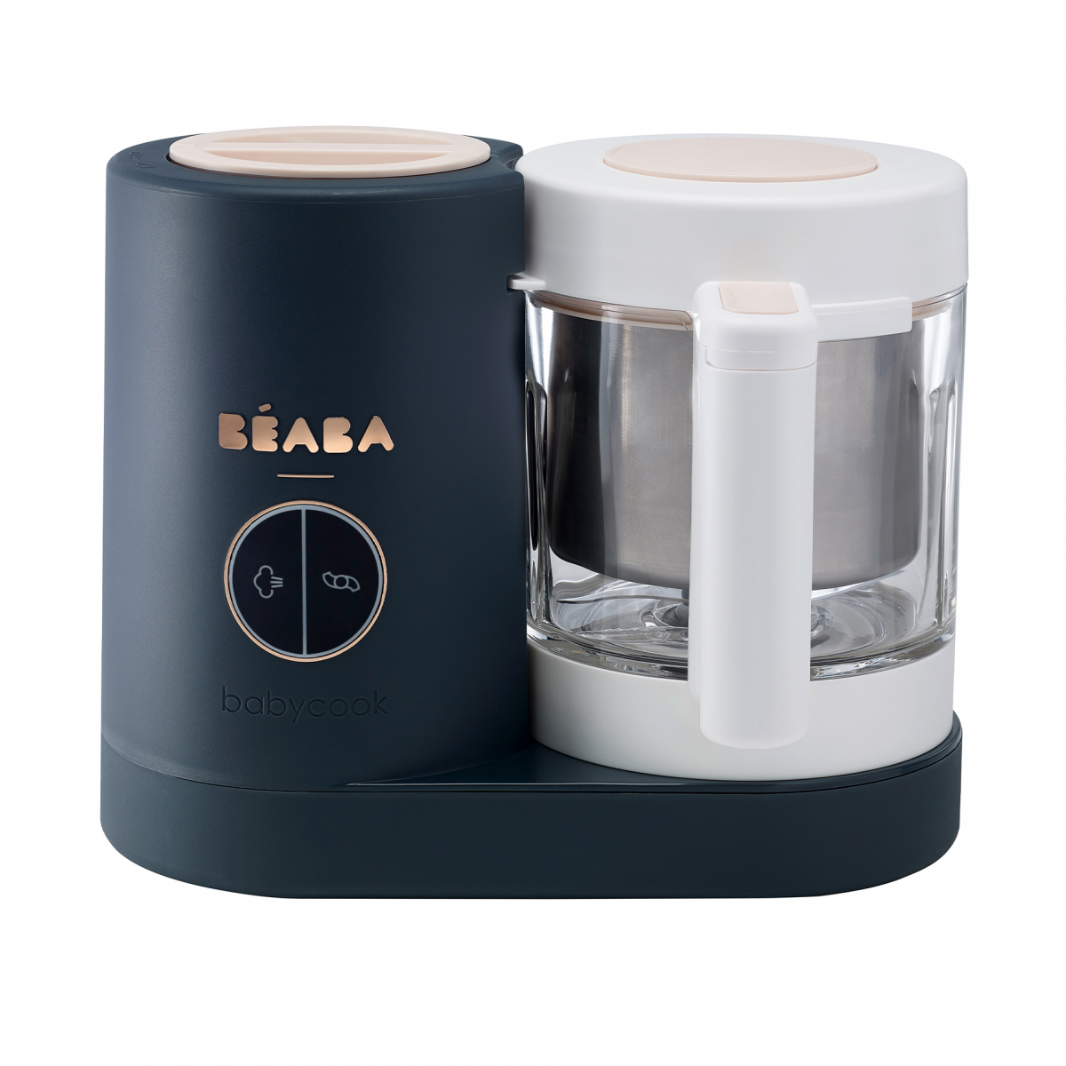 BABYCOOK NÉO BLACK ROSEGOLD - BeabaBabycookNeo_Black_Rosegold - BabyGold