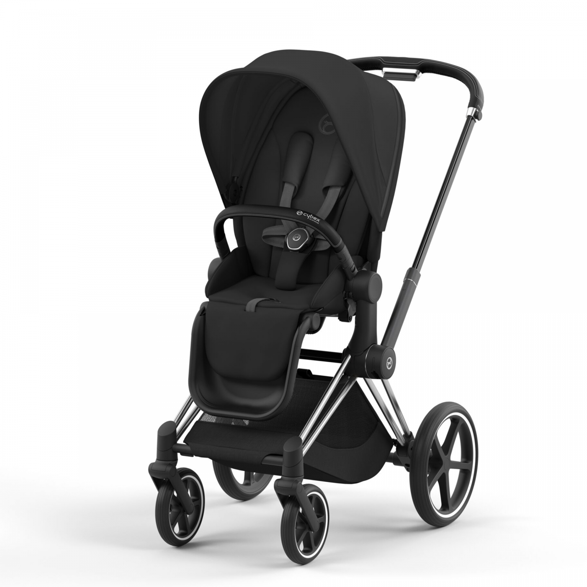 PRIAM CHROME BLACK SEPIA BLACK - CybexPriamBL23_SepiaBlack - BabyGold